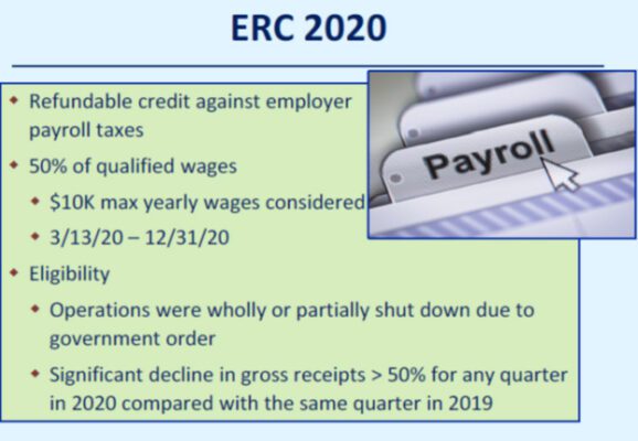 Employee Retention Credit: Providing Clarity and Examples - U of I Tax ...