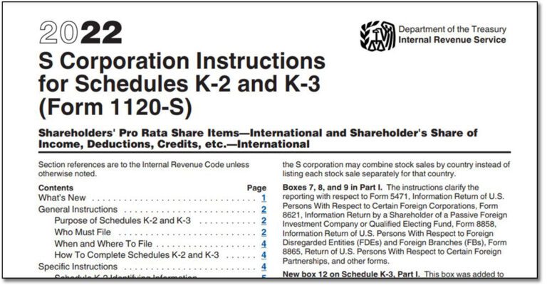 How To Implement Latest IRS Instructions for Schedules K-2 & K-3 - U of ...