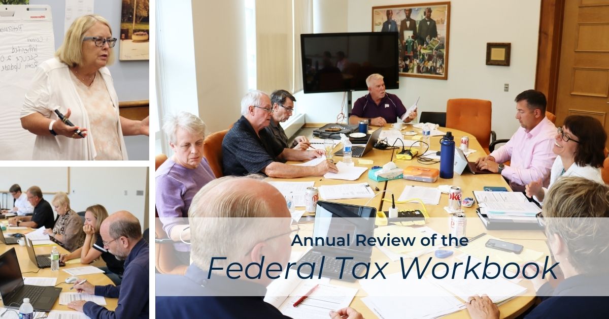 2023 Federal Tax Workbook Update - U of I Tax School