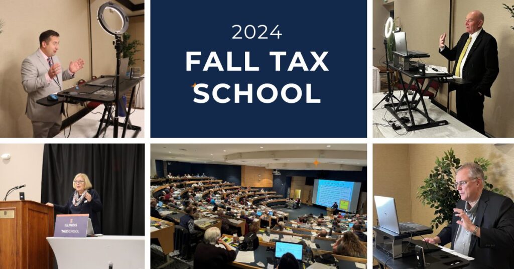 University of Illinois Tax School - IRS-Approved Continuing Federal Tax ...